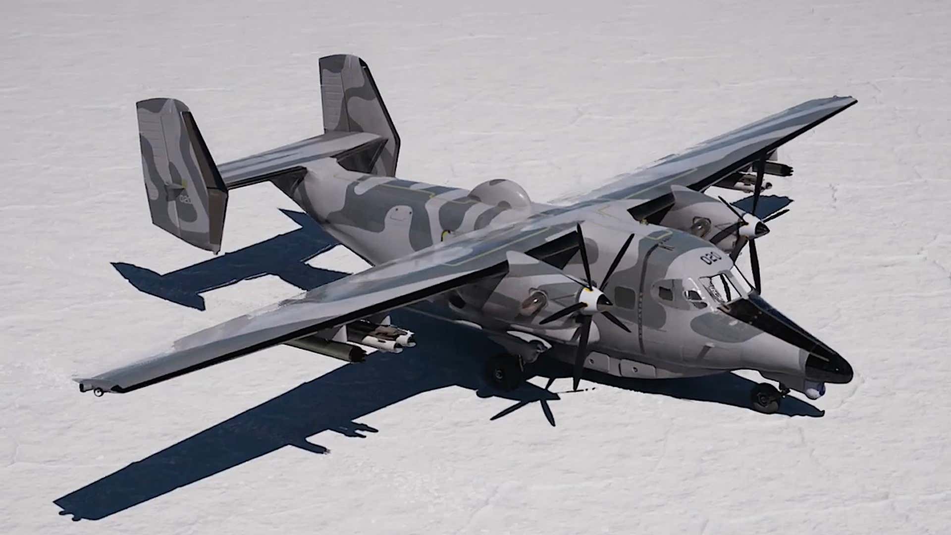 MC-145B Wily Coyote特殊OPS飞机将能够启动隐形巡航导弹